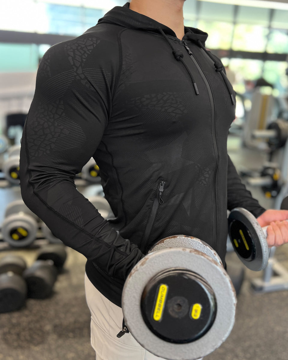 Camo Performance Stealth Zip Hoodie New | Ahaselected