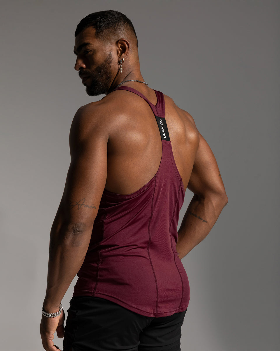 Stay Cool 2.0 Go Hard Gym Stringer Vest Quick Dry New | Ahaselected