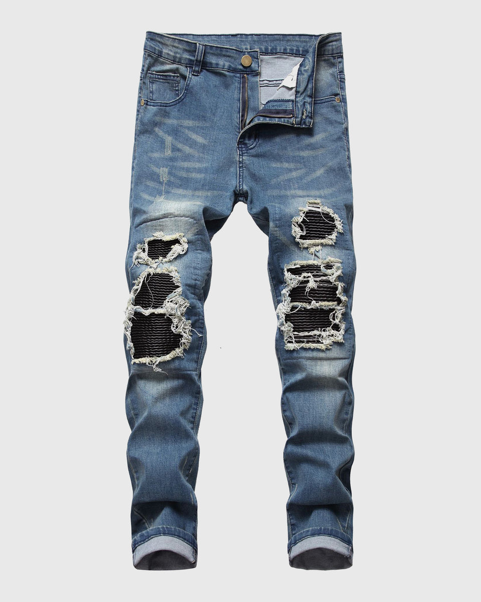 Rebel Rocker Stretchy Jeans | Ahaselected
