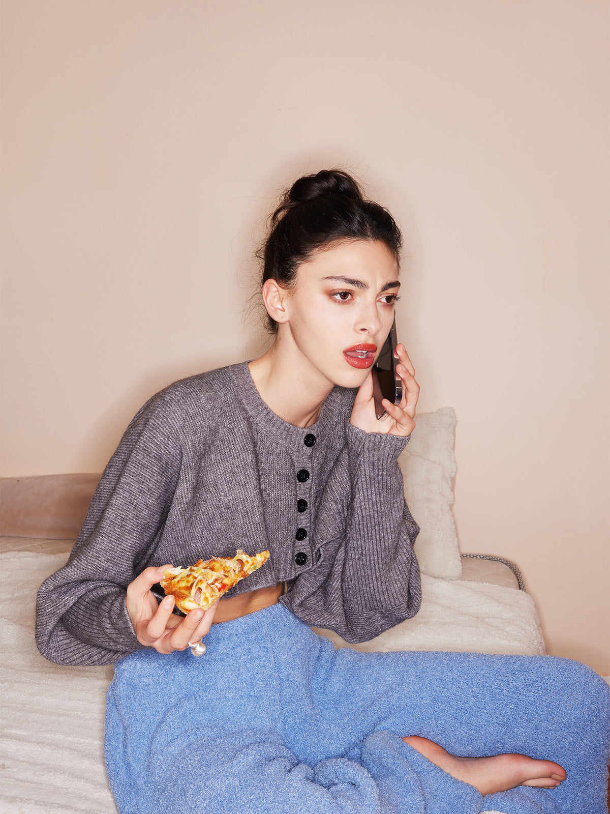 Cozy Cropped Button Up Cardigan | Ahaselected