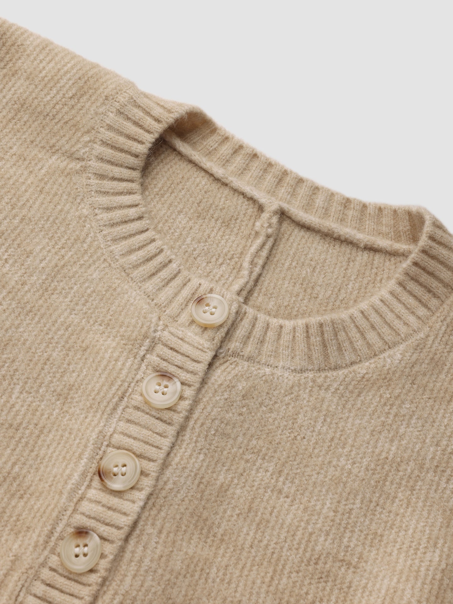 Cozy Cropped Button Up Cardigan | Ahaselected