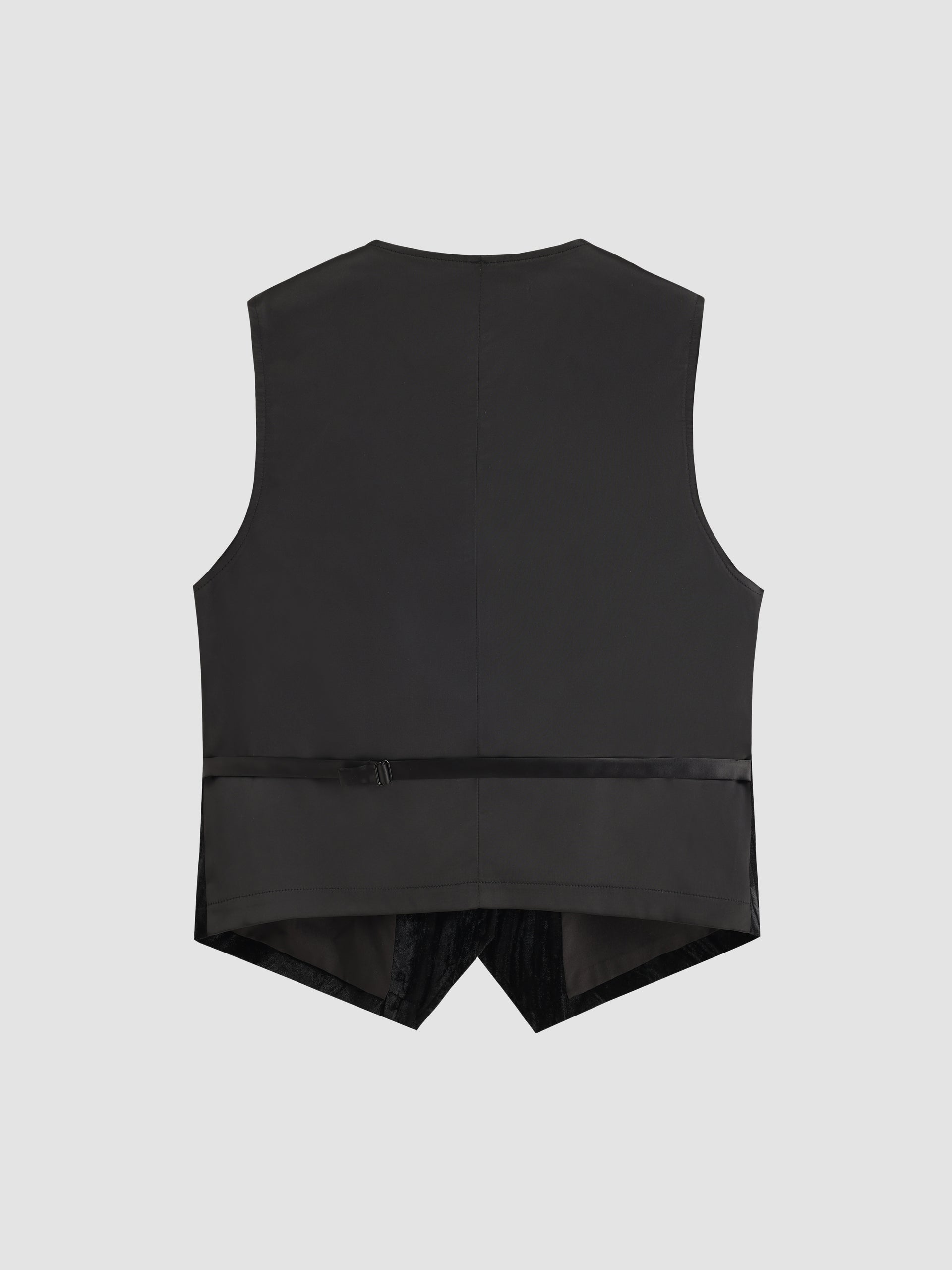 Embossed Velvet Patchwork Vest | Ahaselected
