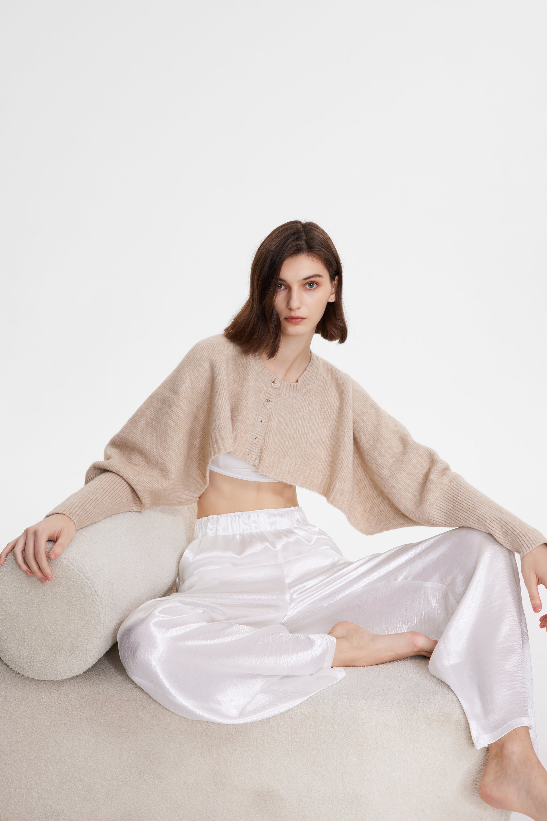 Cozy Cropped Button Up Cardigan | Ahaselected