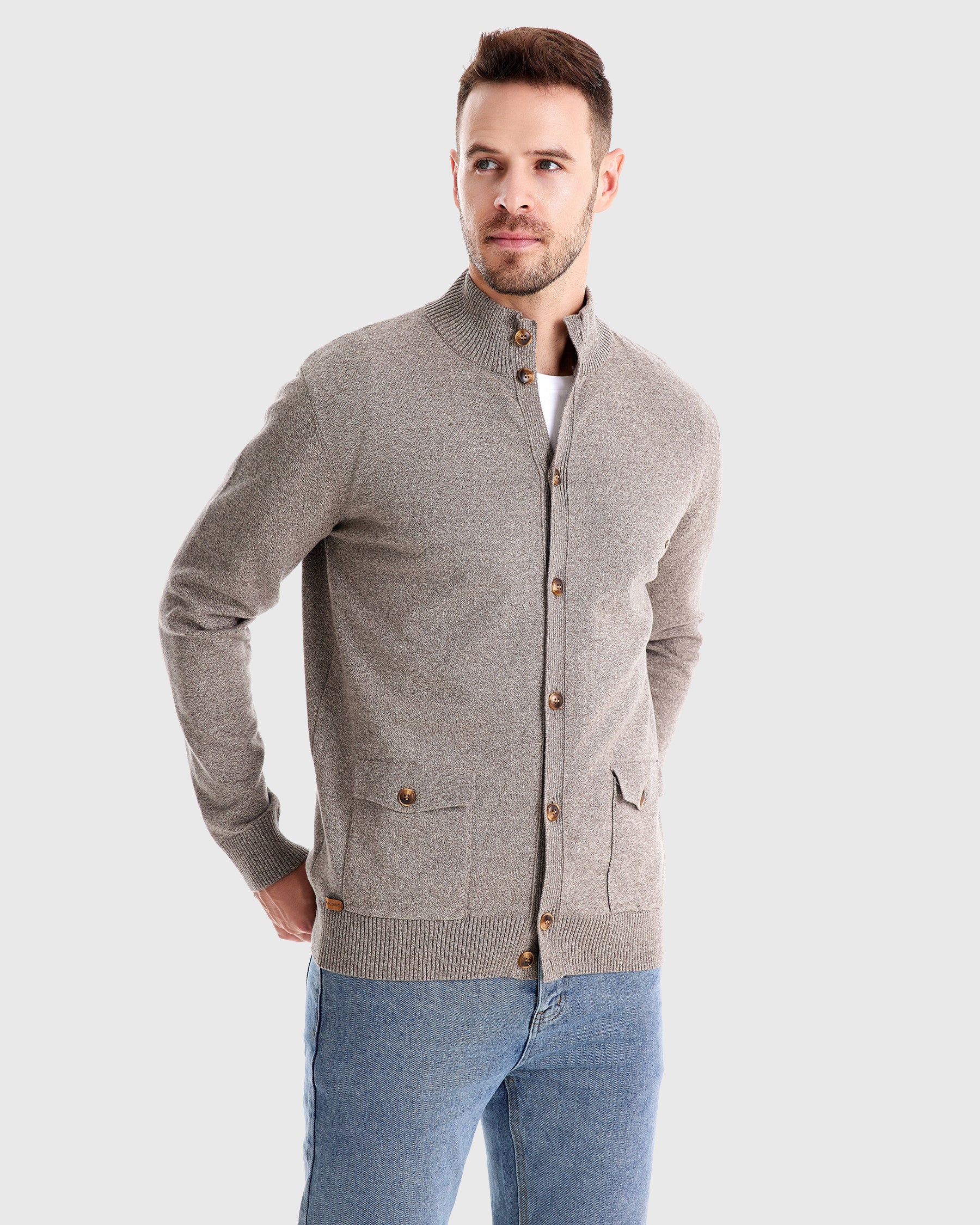 Premium Button-Up Cardigan | Ahaselected