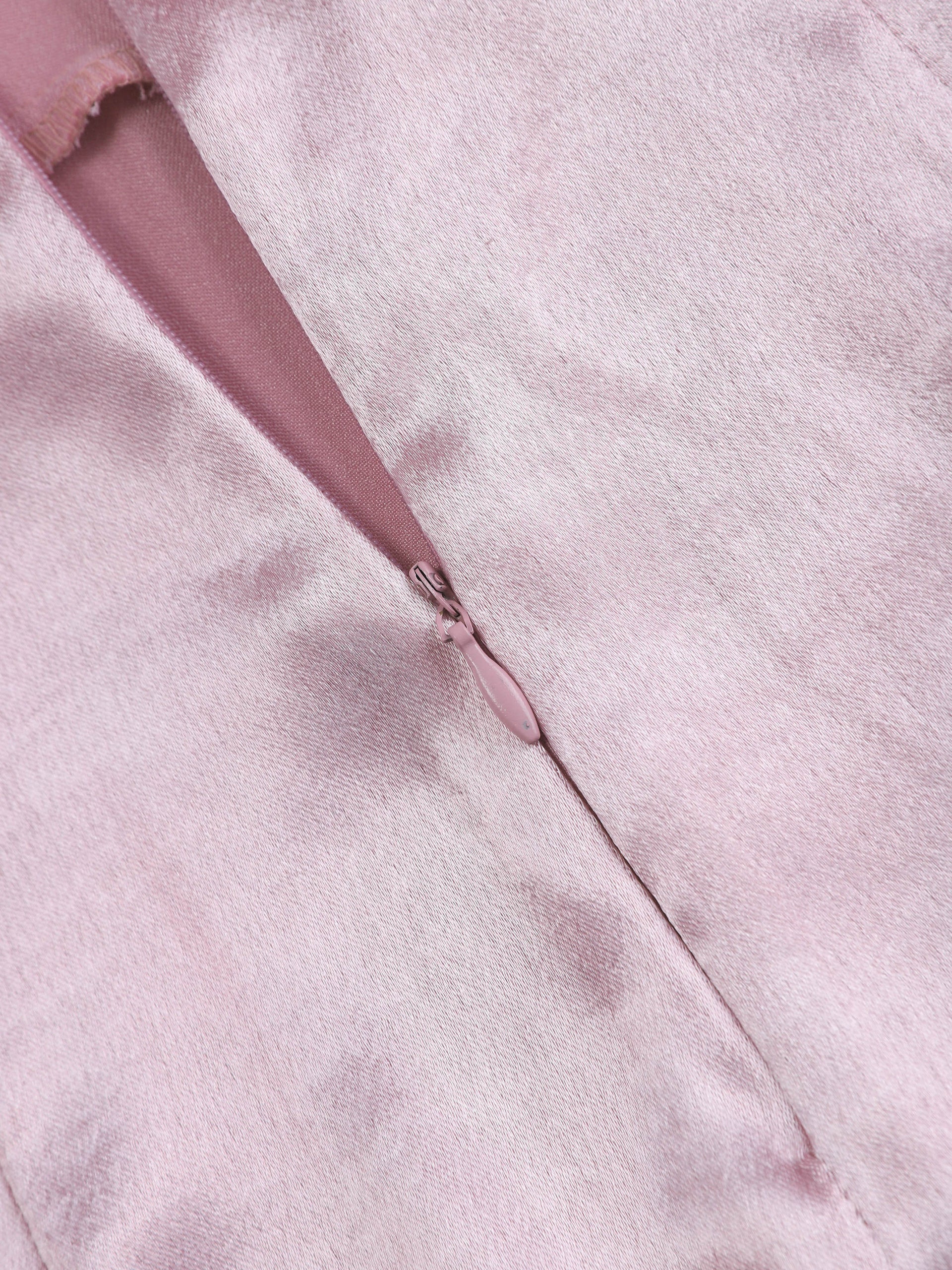 Recycled Satin Bustier Slip Dress | Ahaselected