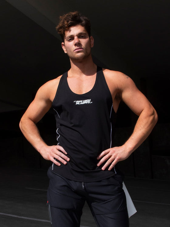 Quick Dry Train Stringer Stretch Tank | Ahaselected