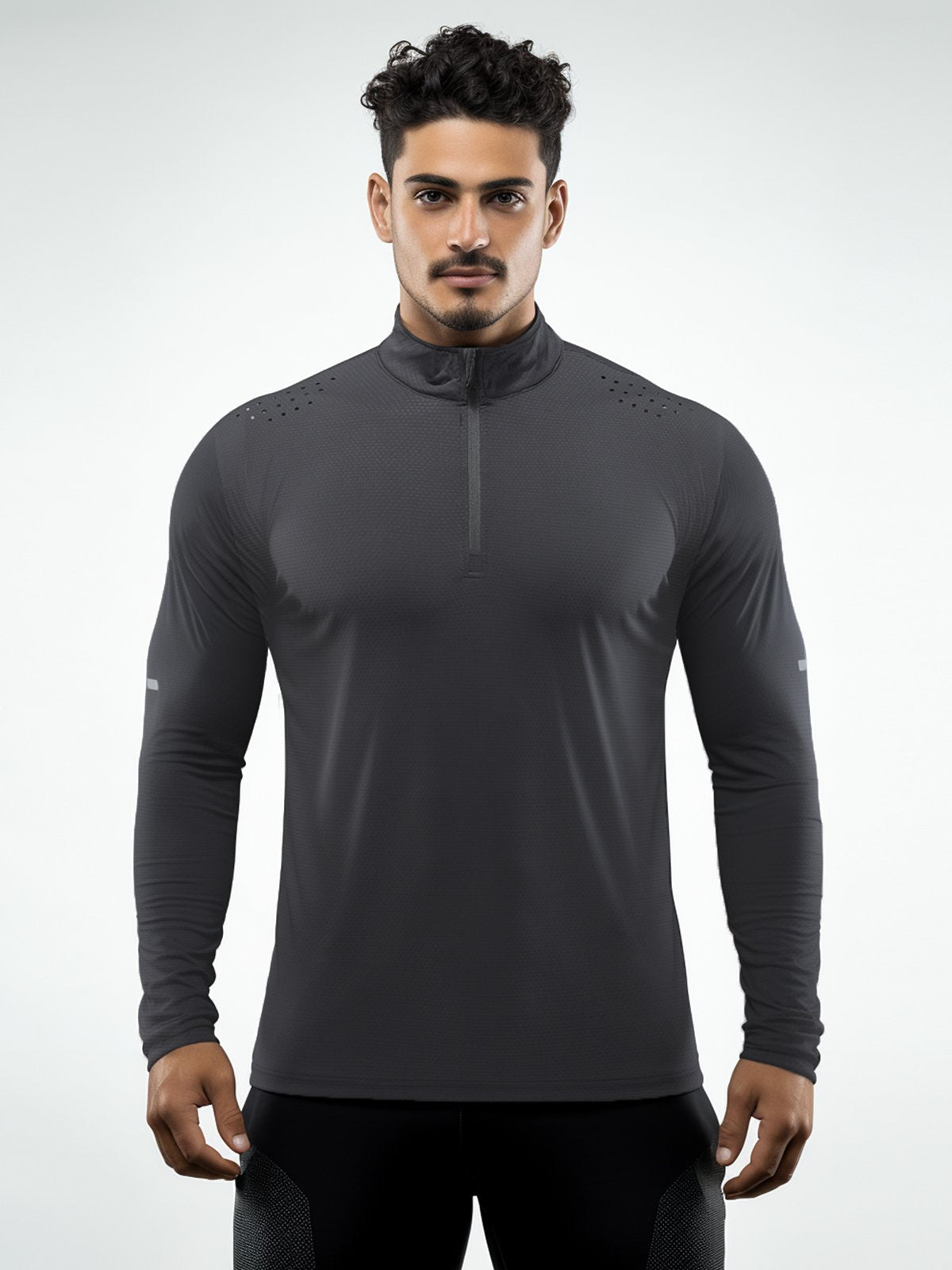 Performance 1/4 Zip Baselayer Ventilation Shirt | Ahaselected