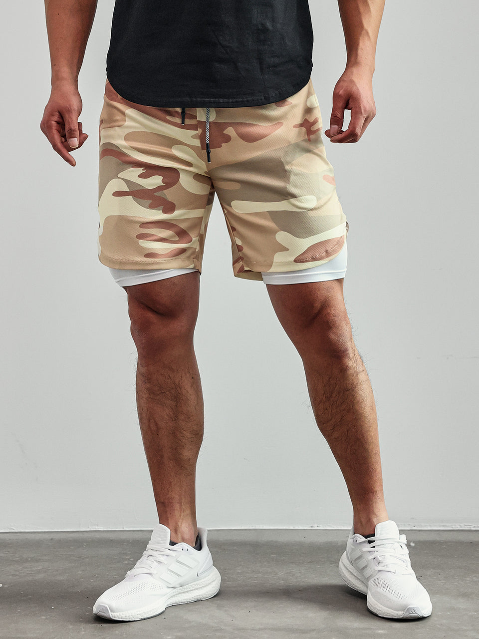 8" Kinetic Pocket Lined 2 in 1 Mesh Short | Ahaselected